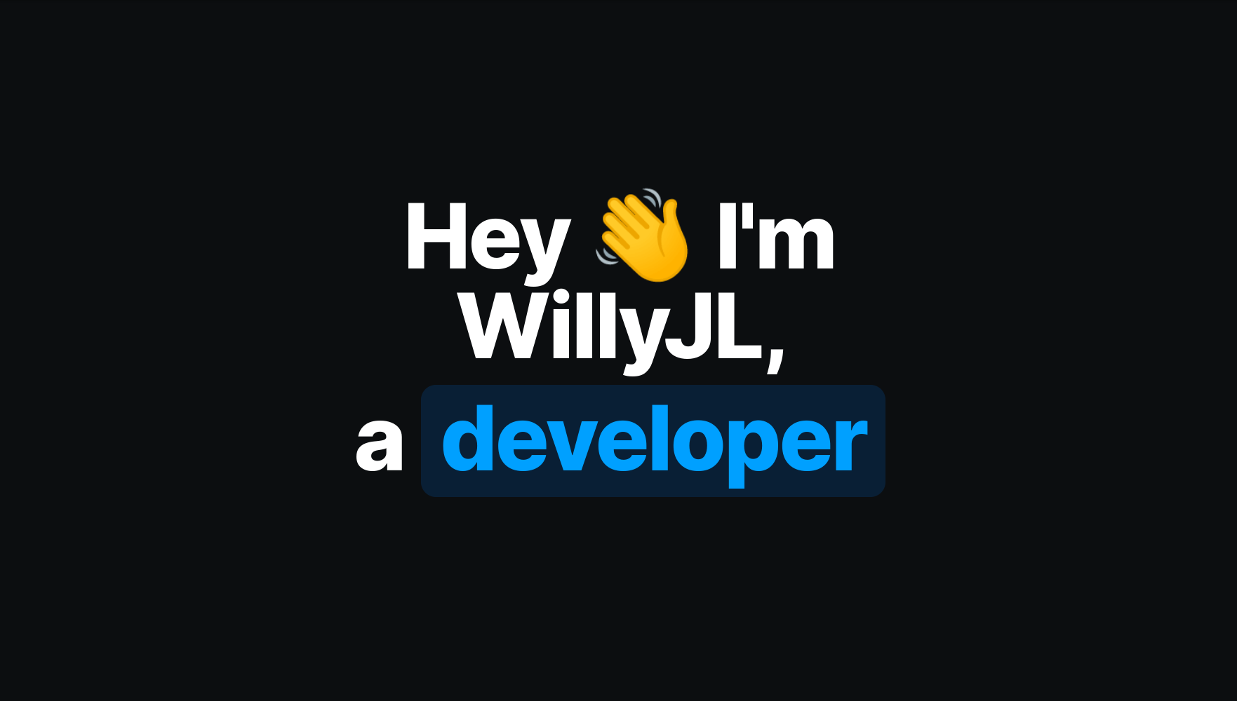 WillyJL ─ Developer